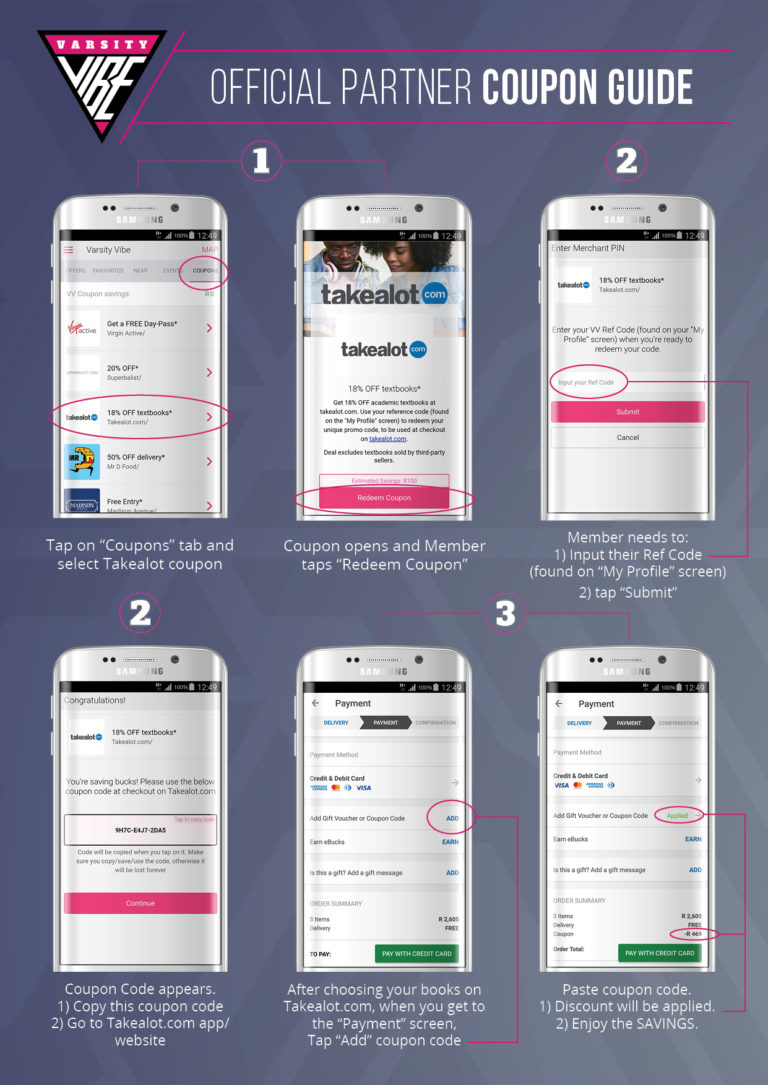 VV Coupon Guide - Takealot - Varsityvibe
