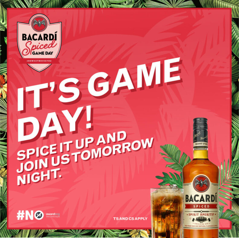 It's Game On with Bacardi Spiced! - Varsityvibe